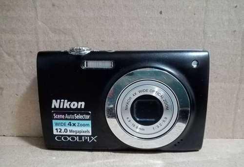 Компактный фотоаппарат nikon на запчасти