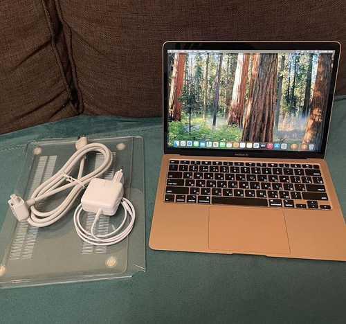 Macbook Air 2020 500Гб, 179 циклов, гарантия 3 мес