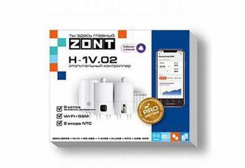 Отопительный контроллер GSM и Wi-Fi -H-1V.02 DIN