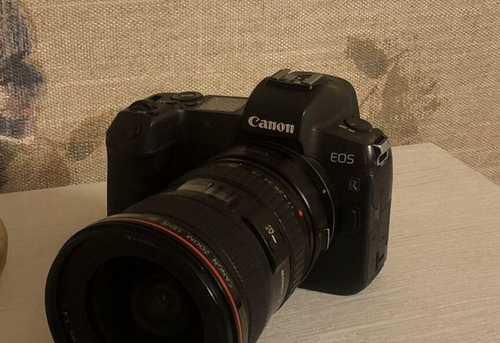 Беззеркальная камера canon eos r