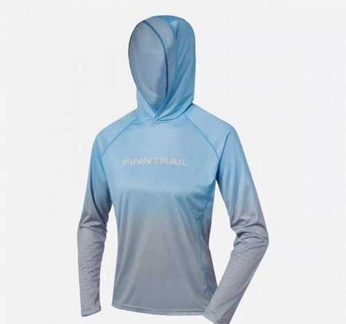 Лонгслив женский Venus Hood W 6621 LightBlue