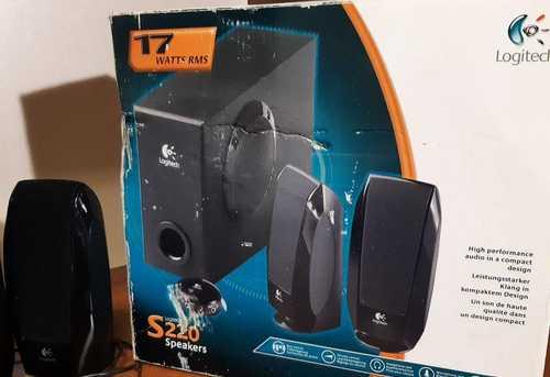 Колонки компьютерные 2.1 Logitech S220