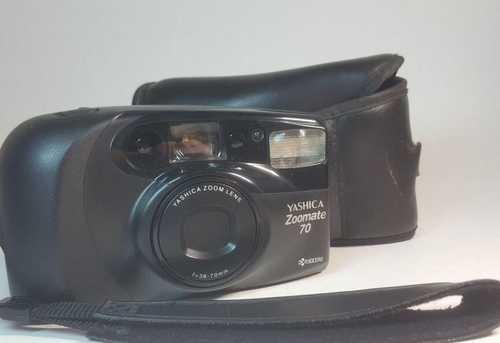 Пленочный фотоаппарат Yashica zoomate 70