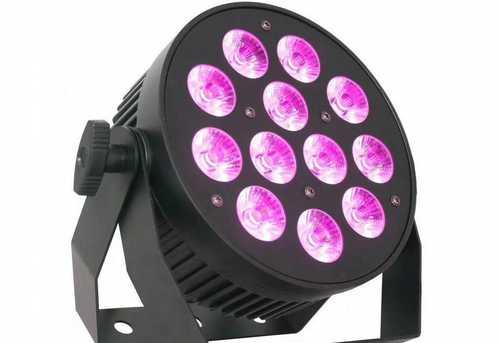 LED PAR 12x10W rgbwau - бесшумный парик