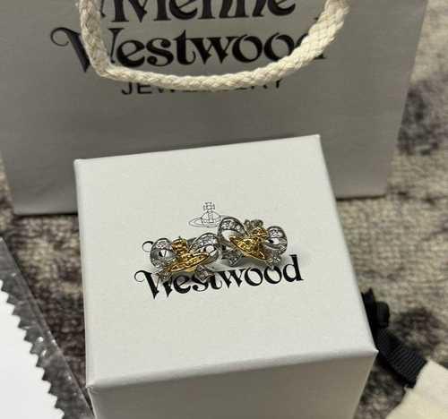 Серьги Vivienne Westwood бант