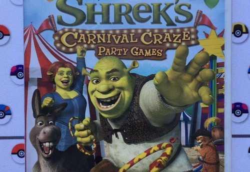Shrek Carnival Crazy Games Nintendo Wii Новый Диск