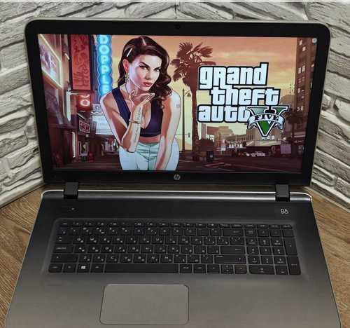 Мощный игровой ноутбук HP i7 / 16GB / SSD HDD / 94