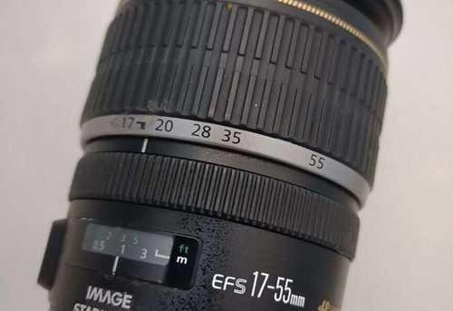 Объектив Canon EF-S 17-55mm F 2,8 IS USM б/у