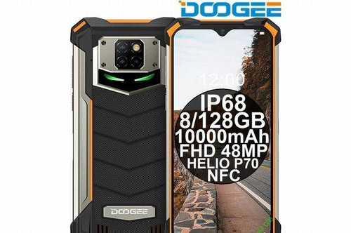 Новые Doogee S88 Plus Orange IP68 8/128GB 48MP NFC