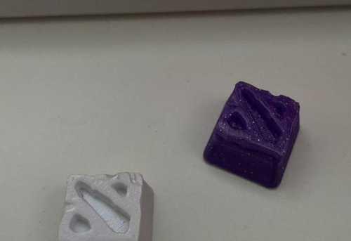Кейкап Дота 2. Keycap Dota 2. White/Purple