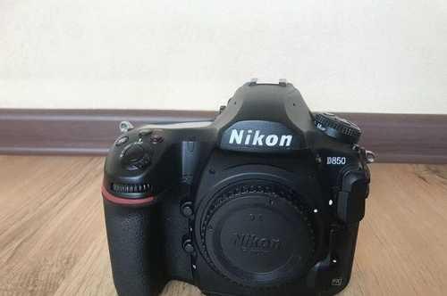 Nikon D850 body (пробег 45 тыс. кадров)
