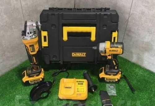 Набор инструментов DeWalt 2в1 ушм и Гайковерт