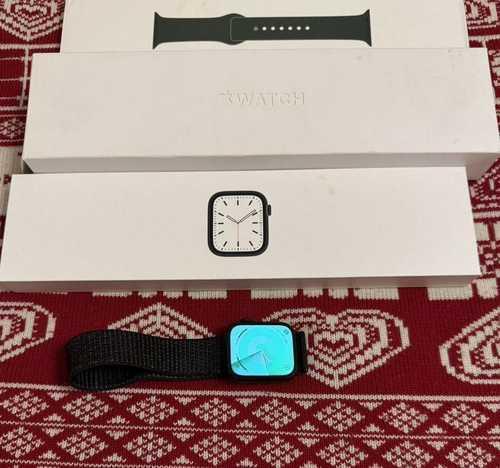 Apple Watch 7 45 mm green