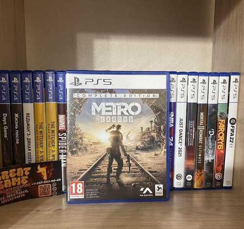 Игры PS5: Метро Исход/Metro Exodus