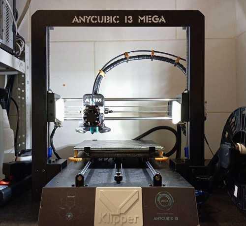 Anycubic i3 Mega S 3D принтер на Klipper