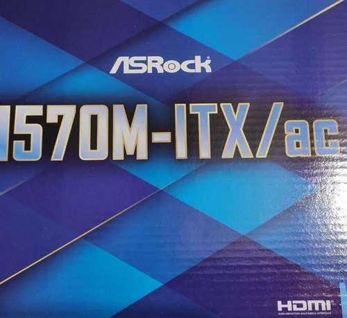 Материнская плата asrock H570M-ITX/AC