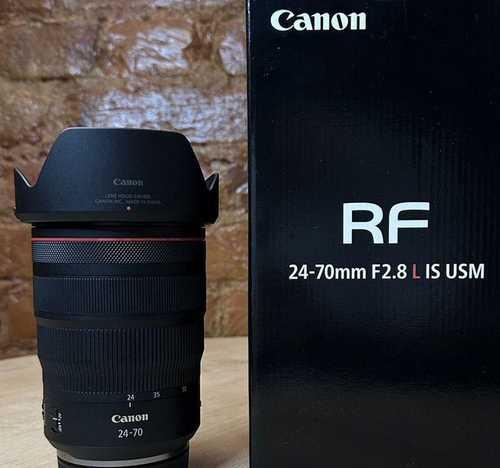 Canon RF 24-70 2.8 новый