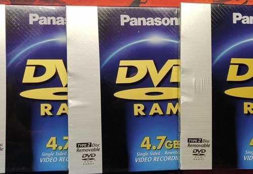 Диски Panasonic 4.7 DVD-RAM