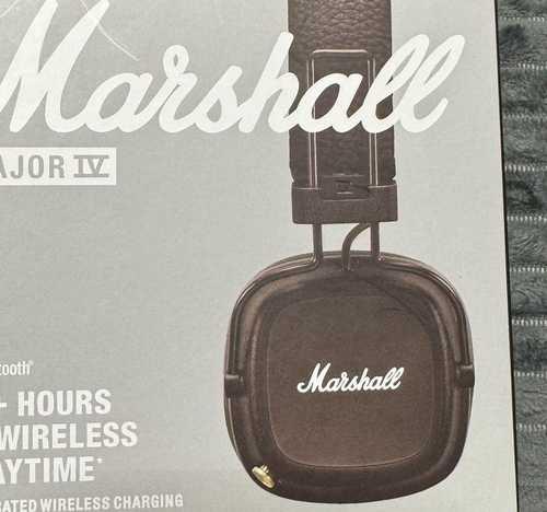 Беспроводные наушники marshall major 4