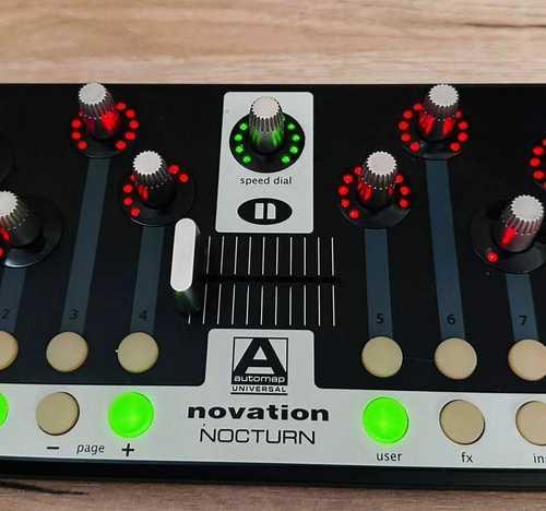 Novation Nocturn midi-контроллер