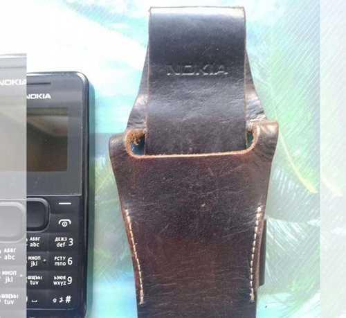 Чехол кожаный Nokia