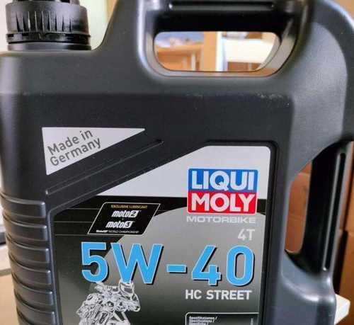 Моторное масло для мотоцикла Liqui Moly 5W-40