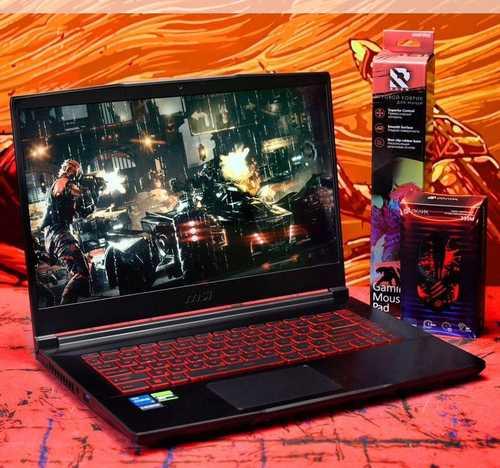 Ноутбук игровой MSI / RTX 3050 / Core i5