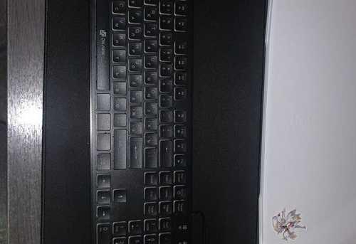 Клавиатура с подсветкой, проводная Oklick 510ML