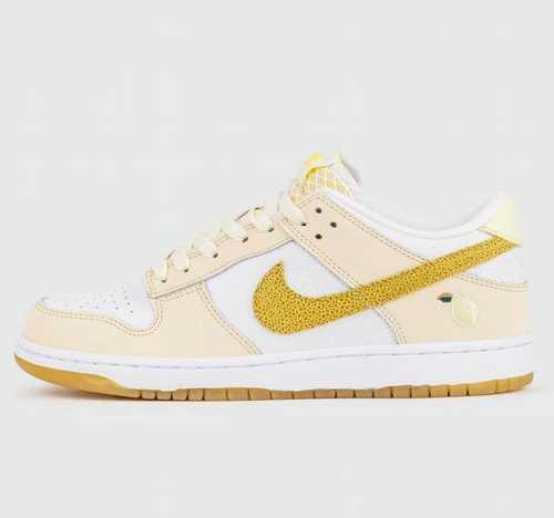 Кроссовки Nike Dunk Low Beige Lemon Wmns