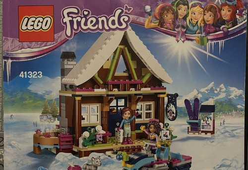 Lego Friends набор Горнолыжный курорт: Шале