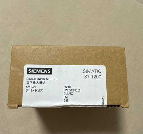 Siemens simatic s7 1200 SM 1221