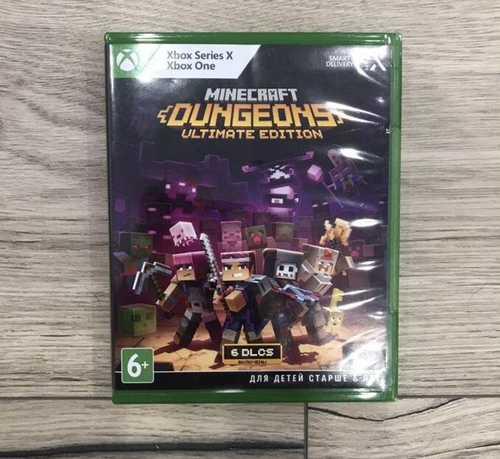 Minecraft Dungeons на xbox one/series X