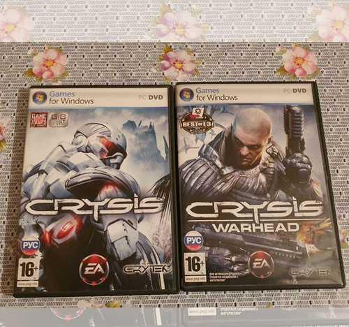 Crysis + Crysis Warhead лицензионные игры для PC