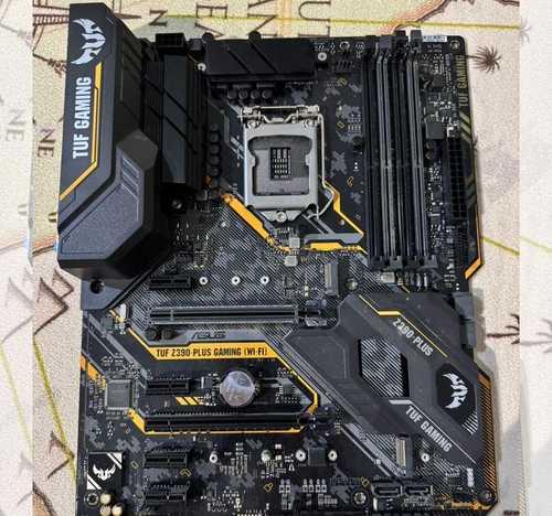 Материнская плата asus tuf gaming z390 plus gaming