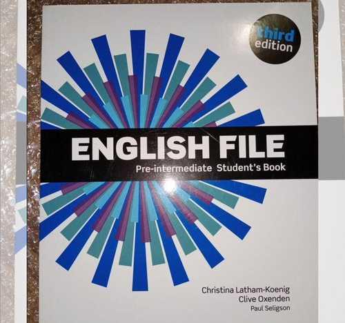 English file pre intermediate students book