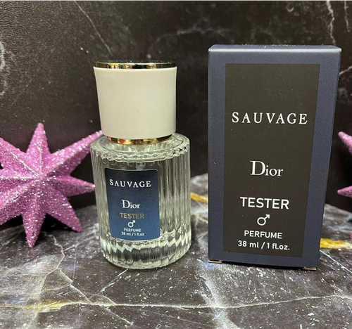 Духи мужские Christian Dior Sauvage тестер 38ml