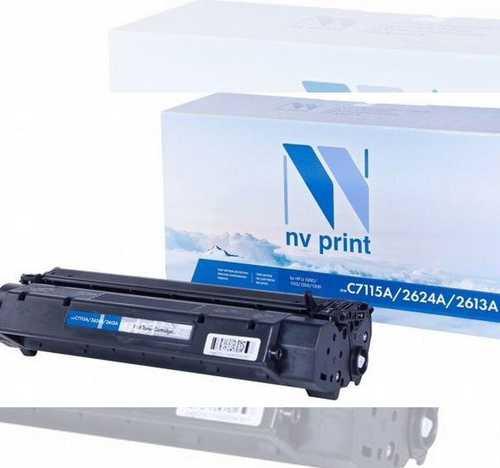 Картридж черный NV Print C7115A Q2624A Q2613A