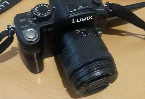 Panasonic lumix gh1 + объектив