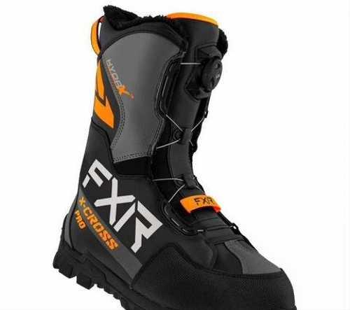 Ботинки FXR X-Cross Pro BOA Black/Orange 220707-10