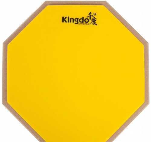 Пэд тренировочный kingdo drum PAD yellow