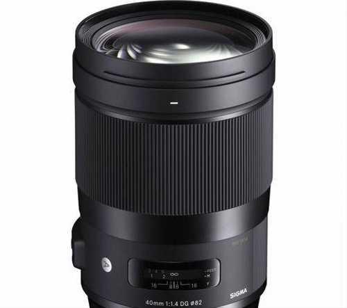Sigma AF 40mm F/1.4 DG HSM ART Nikon (новый)