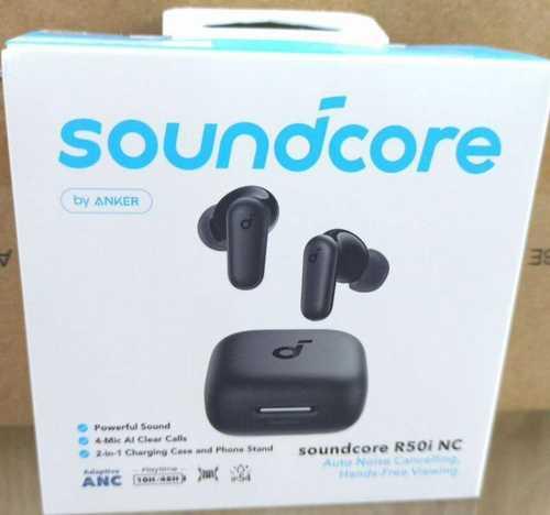 Беспроводные Наушники TWS Anker Soundcore R50i NC