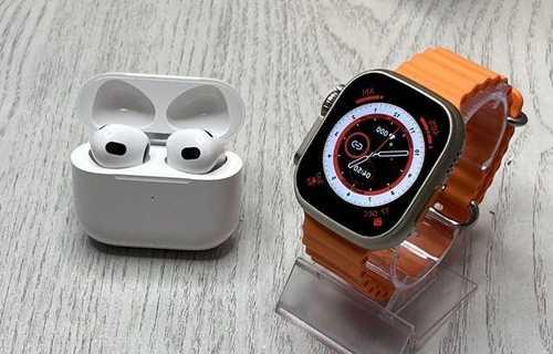 2 в 1 Airpods 3 / Apple Watch Ultra 49mm