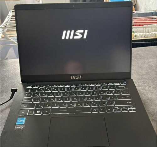 Ноутбук msi modern 14