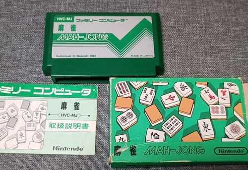 Картридж Nintendo Famicom Mah-Jong HVC-MJ