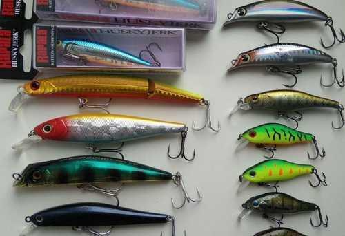 Воблеры rapala,jackson,deps,duel