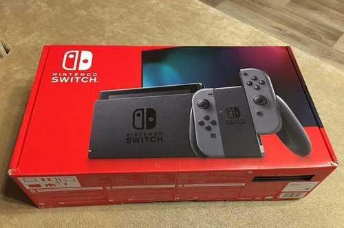 Коробка от Nintendo Switch v2 (серая)
