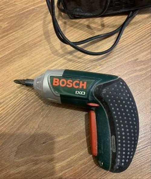 Аккумуляторная отвертка bosch
