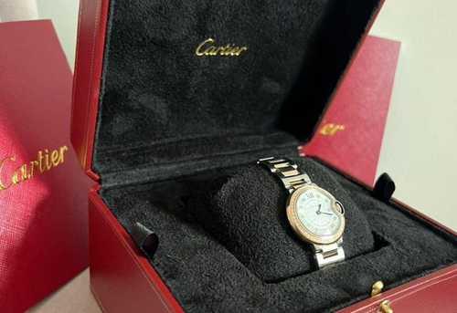 Часы Cartier розовое золото