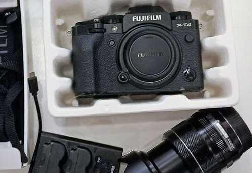 Fujifilm X t4 +18-55+cage+3 АКБ(798 кадров)